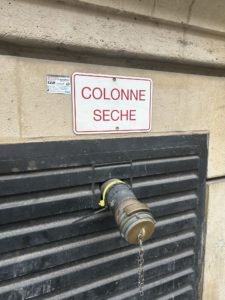 La colonne sèche: réglementation et maintenance